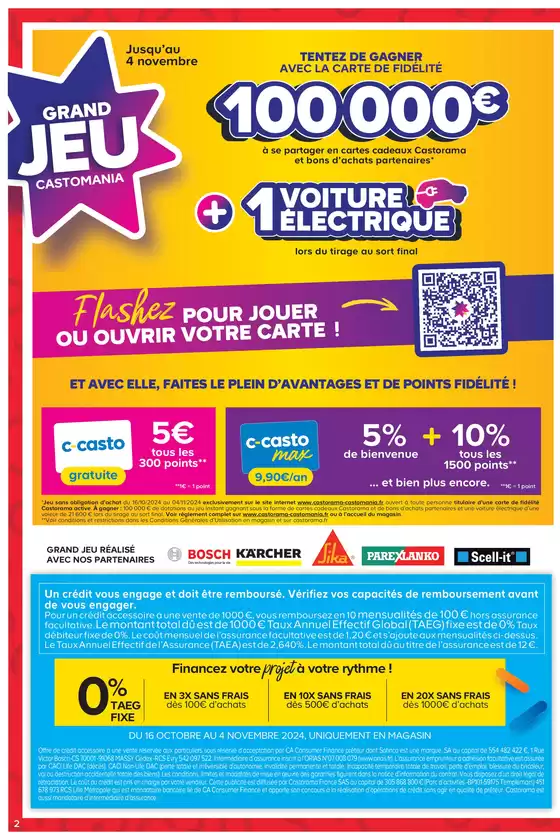 Castorama catalogue Terville ⏵ Promos du 16/10 au 4/11