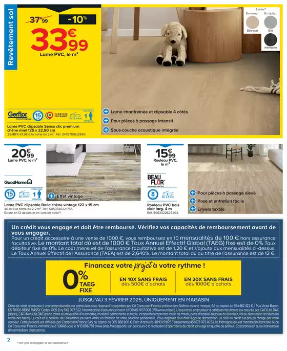 Castorama catalogue Terville ⏵ Promos du 2/1 au 3/2